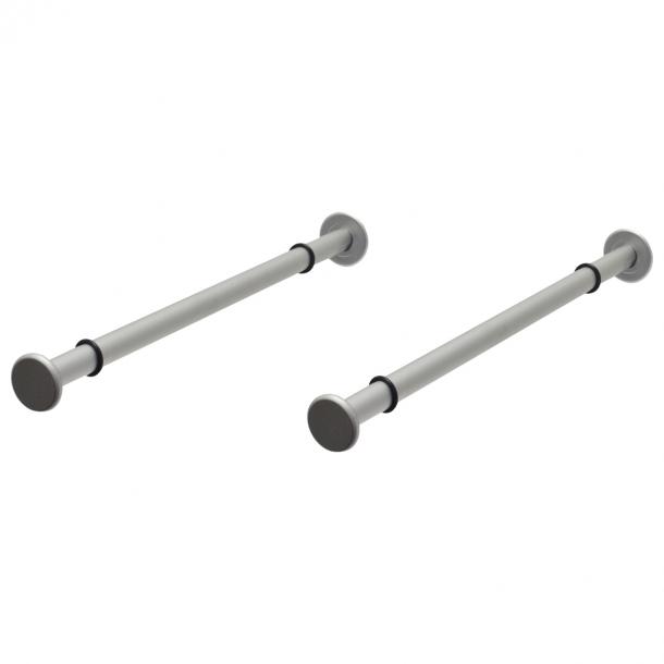 Bracket design pin S/2 matt silver 23,5cm | Duraline